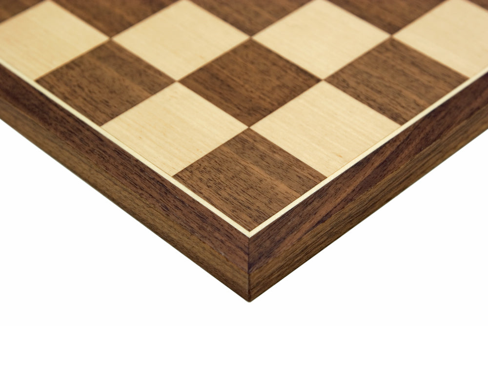 40 cm Walnut & Maple Chess Board â€“ Luxurious Craftsmanship
