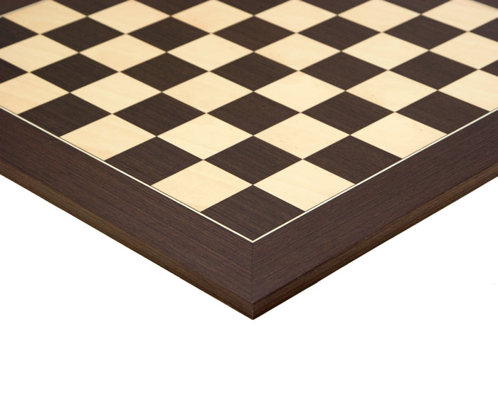 55 cm Wenge & Maple Deluxe Chess Board